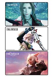 Aitai☆Kuji Final Fantasy Series Square Enix Play Mat