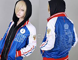 Aitai☆Kuji Yuri On Ice COMICLAND Yurio Russia Jersey Cosplay