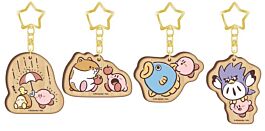 Aitai☆Kuji Kirby Pupupu Friends Kiddyland Presale Star Keychains