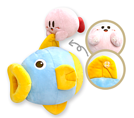 Aitai☆Kuji Kirby Pupupu Friends Large Kine & Kirby Duo Plush