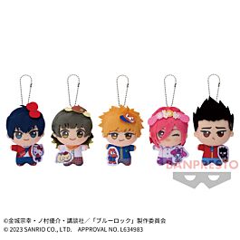 Aitai☆Kuji Blue Lock x Sanrio Banpresto Prize Item Chibigurumi Plush ...