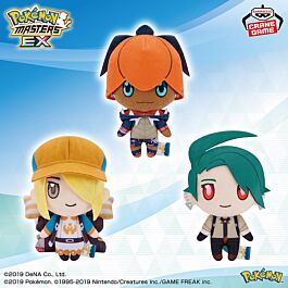 Aitai☆Kuji Pokemon Masters EX Banpresto Prize Item Chibi Plush Mascot ...