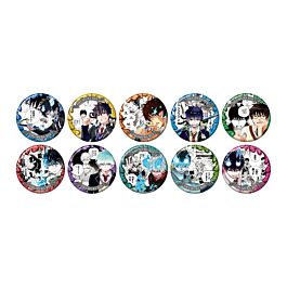 Aitai☆Kuji Ao no Exorcist Exhibition HEROES Can Badge Rin Okumura SET