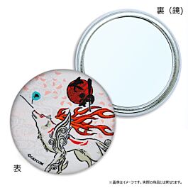 Aitai☆Kuji Okami CAPCOM 14th Anniversary Goods Compact Mirror