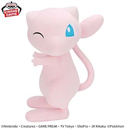 Aitai☆Kuji Pokemon Banpresto Prize Item Meccha Mofugutto Cheeky Plush Mew