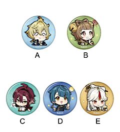 Aitai☆Kuji Genshin Impact Hoyoverse Sumeru Chibi Expression Can Badge