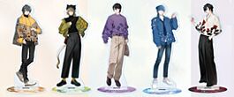 Aitai☆Kuji Nitro Chiral x Tower Records Cafe Acrylic Stand Character Ver.