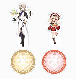 Aitai☆Kuji Genshin Impact Sweets Paradise Collab Goods Albedo and Klee ...