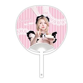 Aitai☆Kuji Peachmilky x Village Vanguard Bunny Girl Collection Uchiwa Fan