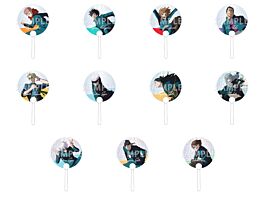 Aitai☆Kuji Jujutsu Kaisen TOHO Animation JuJuFes 2024 Clear Uchiwa Fan