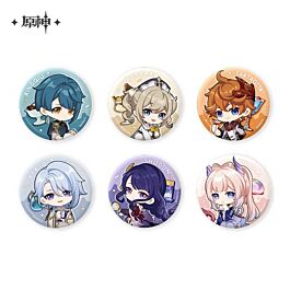 Aitai☆Kuji Genshin Impact Hoyoverse Sweets Chibi Can Badge