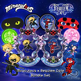 Aitai☆Kuji Miraculous x Requiem Cafe Official Goods Complete Bundle Set